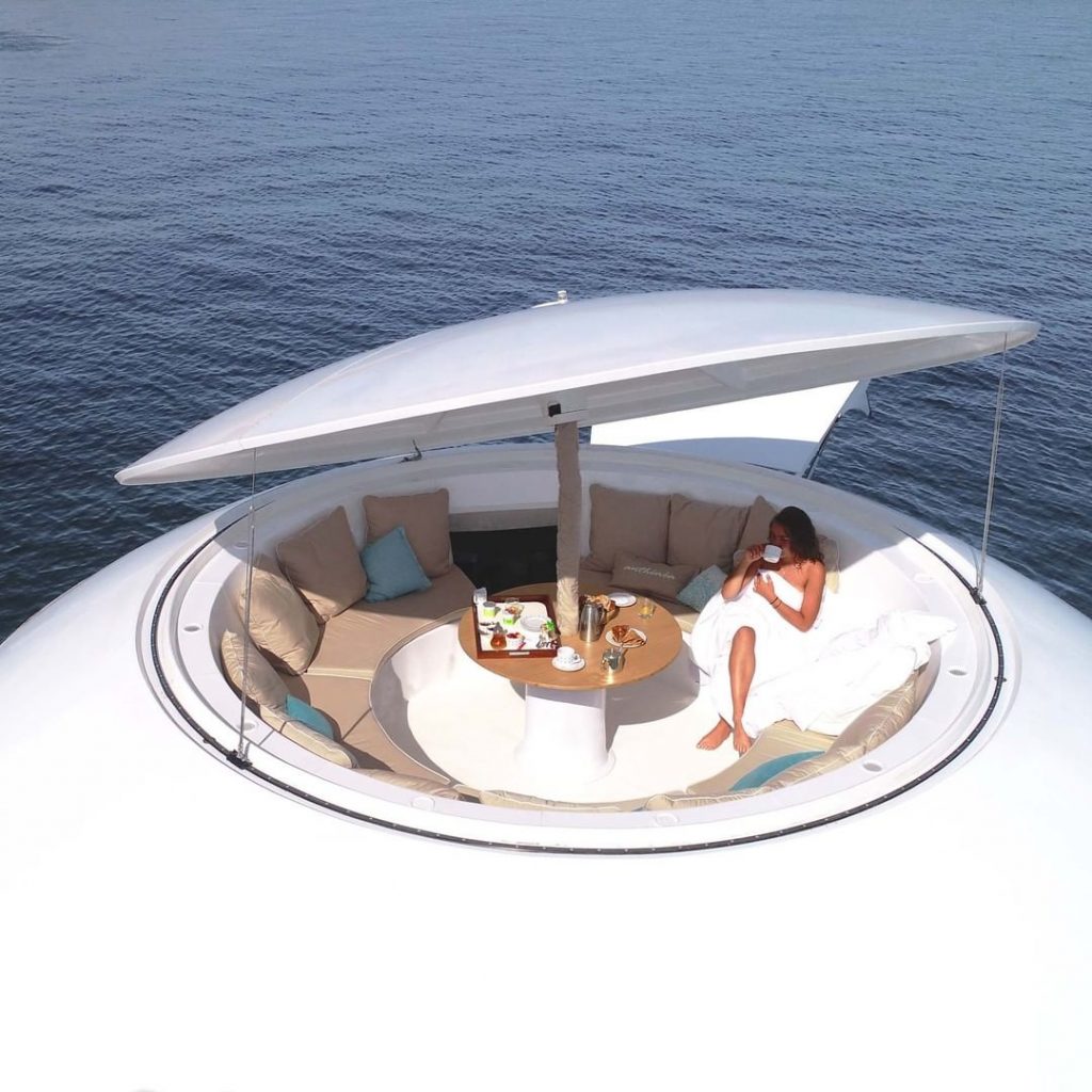 Anthénea, la suite flotante y 100% ecológica para disfrutar del mar