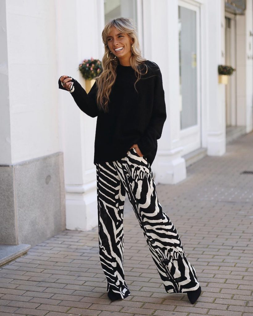 El estampado de cebra o el 'animal print' infalible
