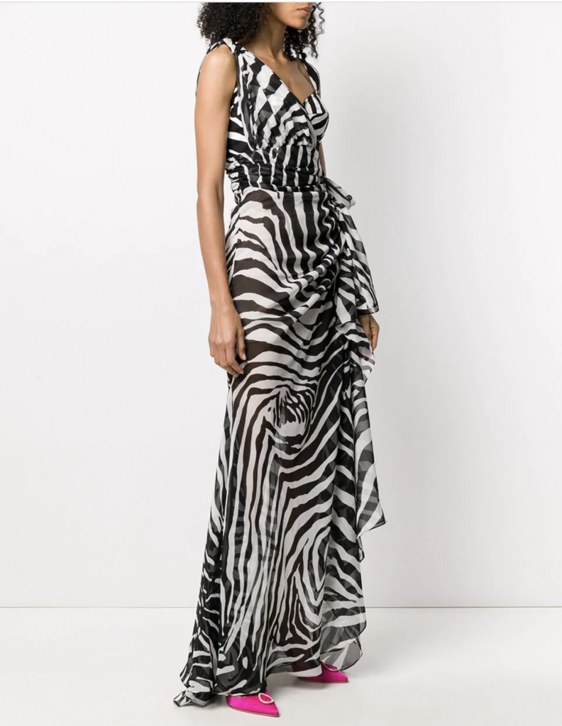 El estampado de cebra o el 'animal print' infalible