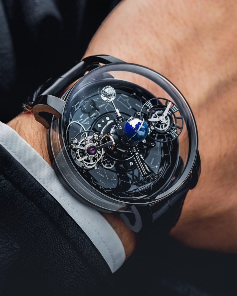 Jacob & Co., la marca de relojes que fusiona astronomía y alta joyería