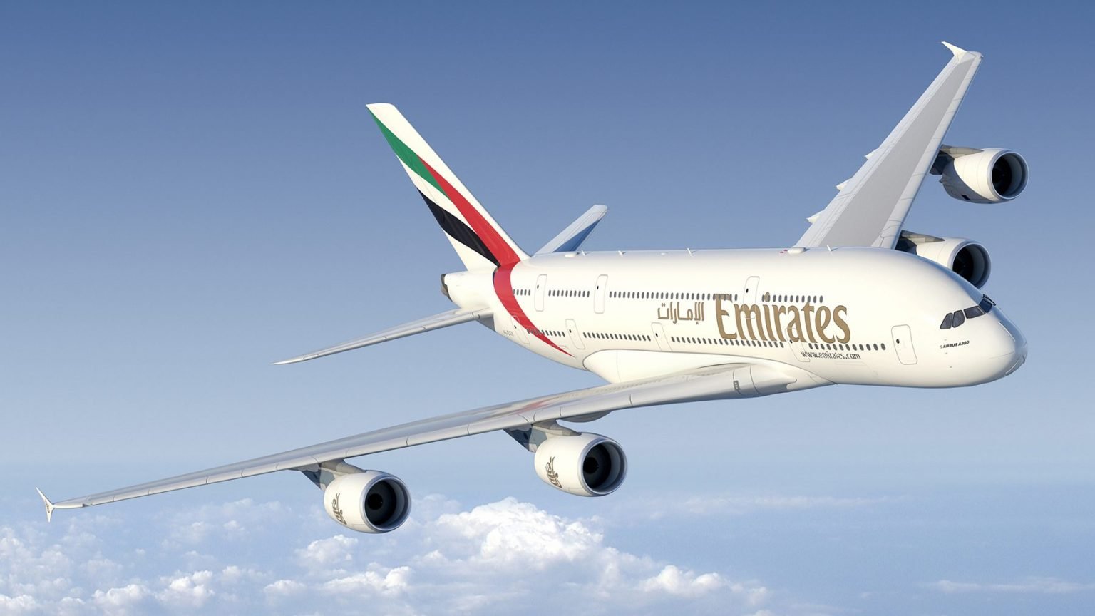 El último Superjumbo de dos plantas que Emirates suma a su flota