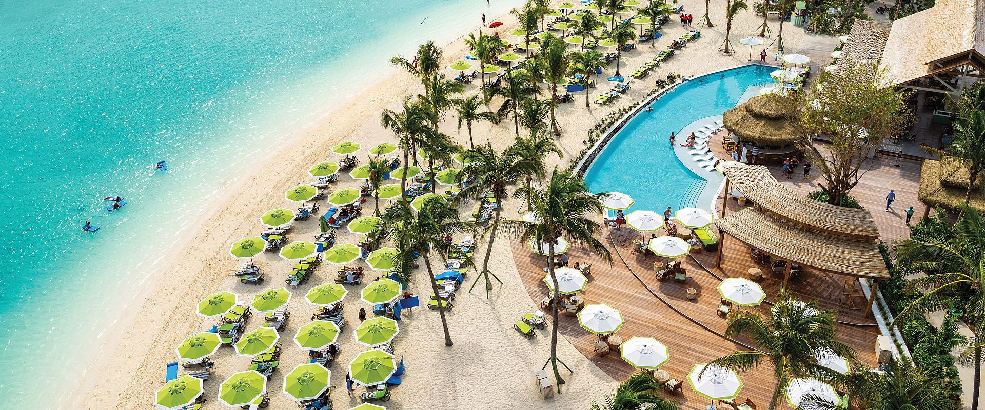 Pasamos un día en la isla privada Coco Cay en Bahamas