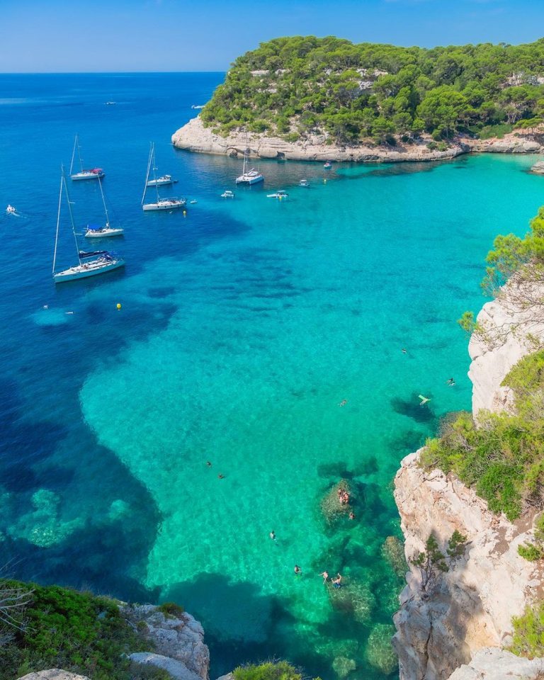 Estas son algunas de las mejores playas de Menorca