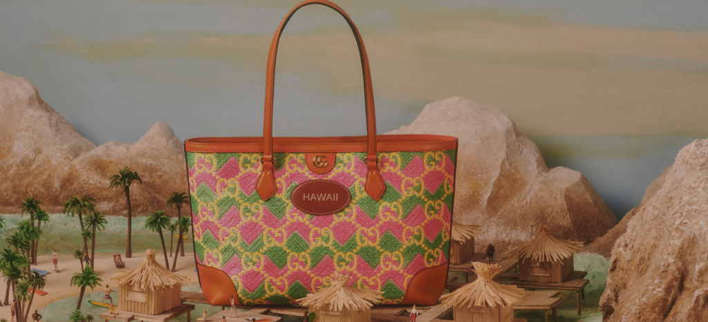 Viajamos con la colorida colección Resort de Gucci