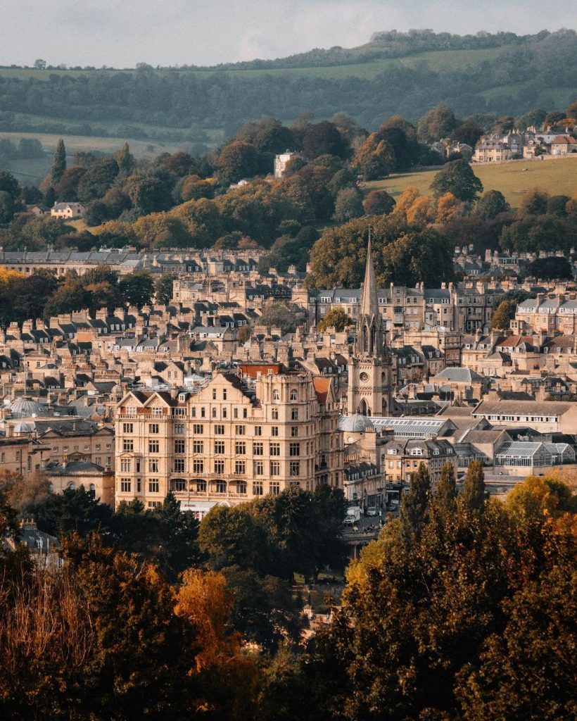 La ciudad de Bath es la más elegante de toda Inglaterra