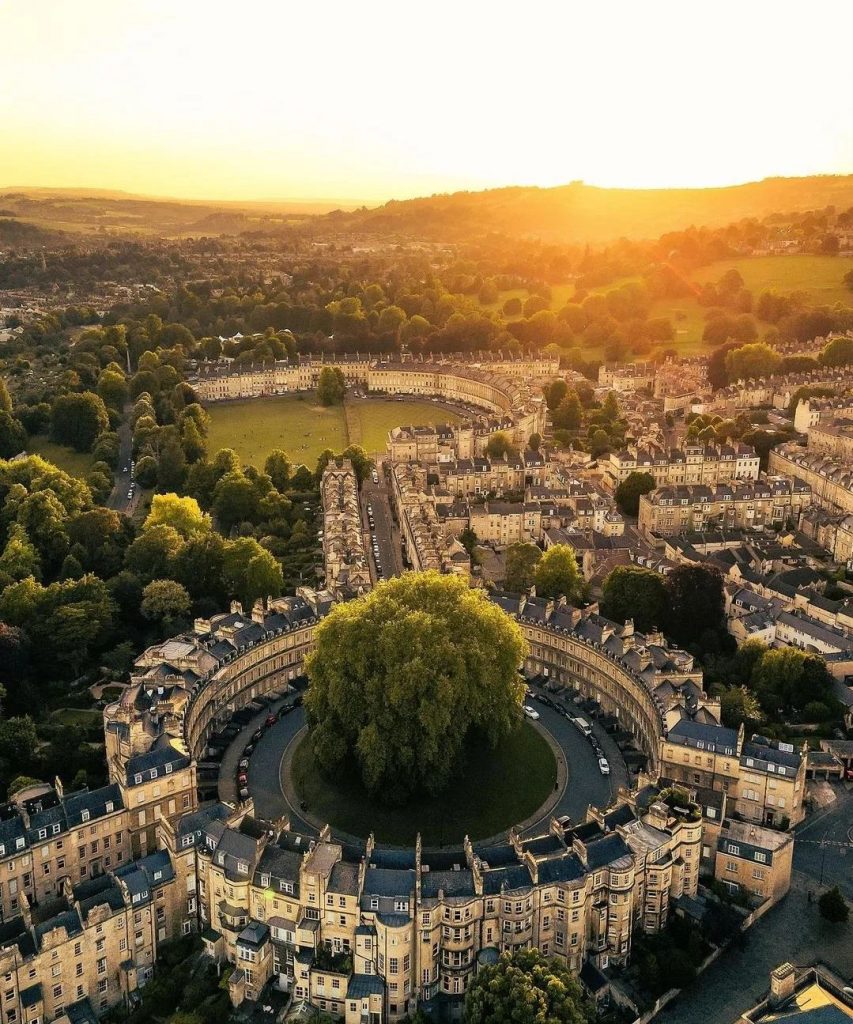 La ciudad de Bath es la más elegante de toda Inglaterra