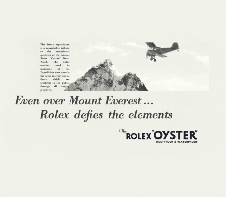 Rolex, su maravillosa historia