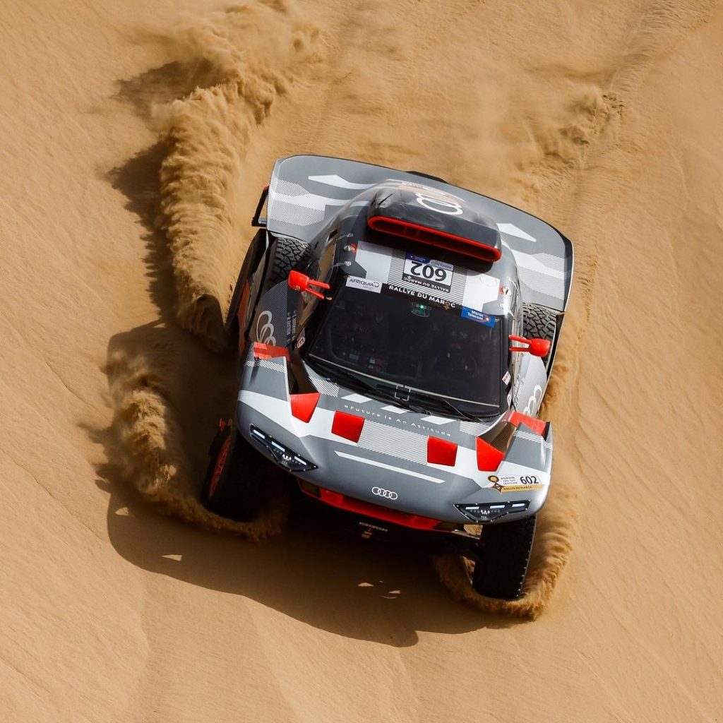 El salvaje todoterreno híbrido de Audi que correrá el Rally Dakar en 2023