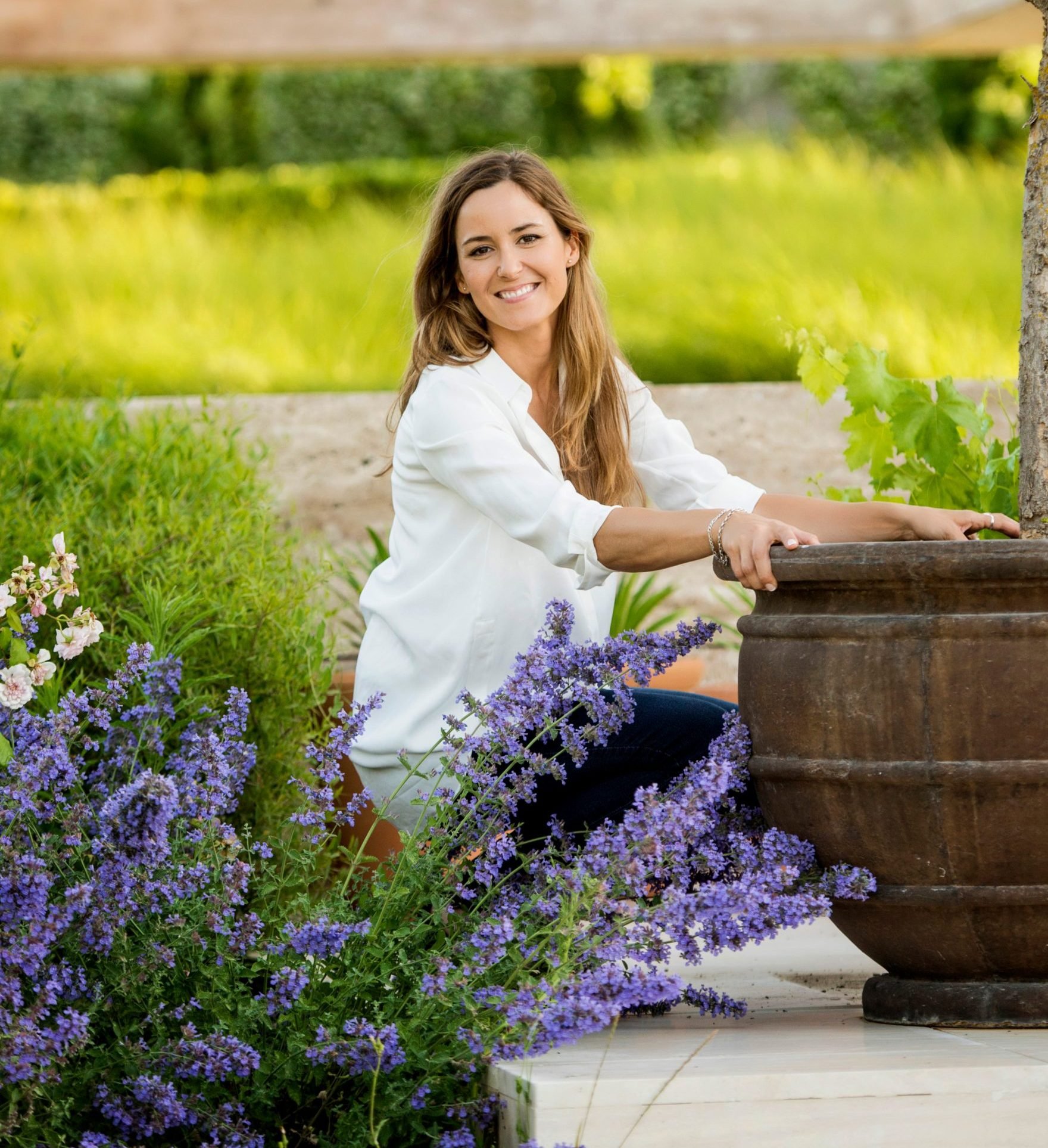 En plató con Isabel Alguacil, una de las paisajistas más reconocidas de ...