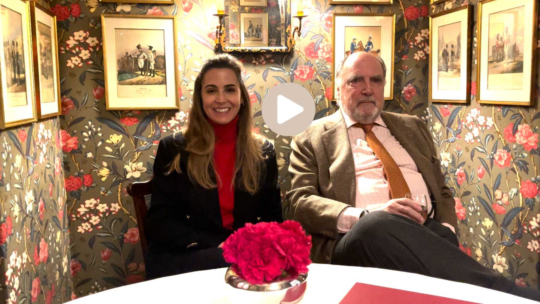 Celebramos con los dueños de Horcher el aniversario de su 80 cumpleaños ...