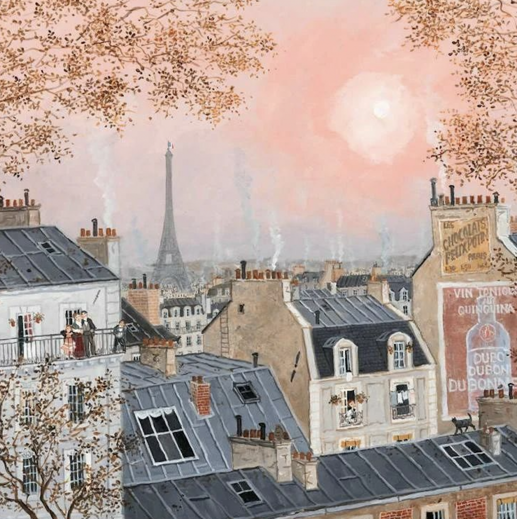 Fabienne Delacroix, la artista que nos lleva al París de la Belle Époque