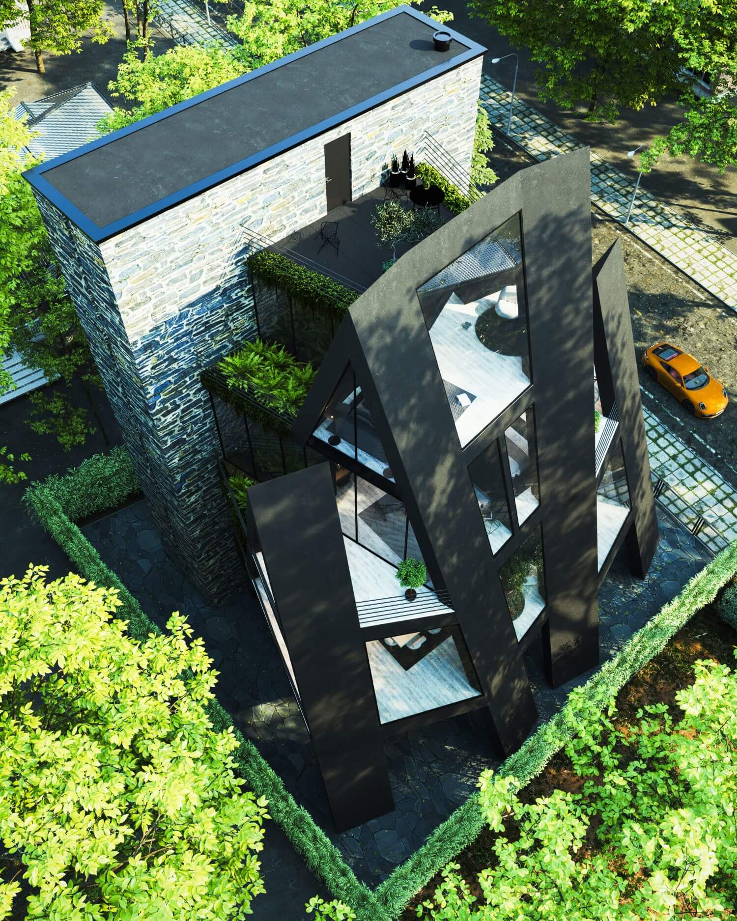 Una espectacular casa triangular en la siempre romántica Venecia