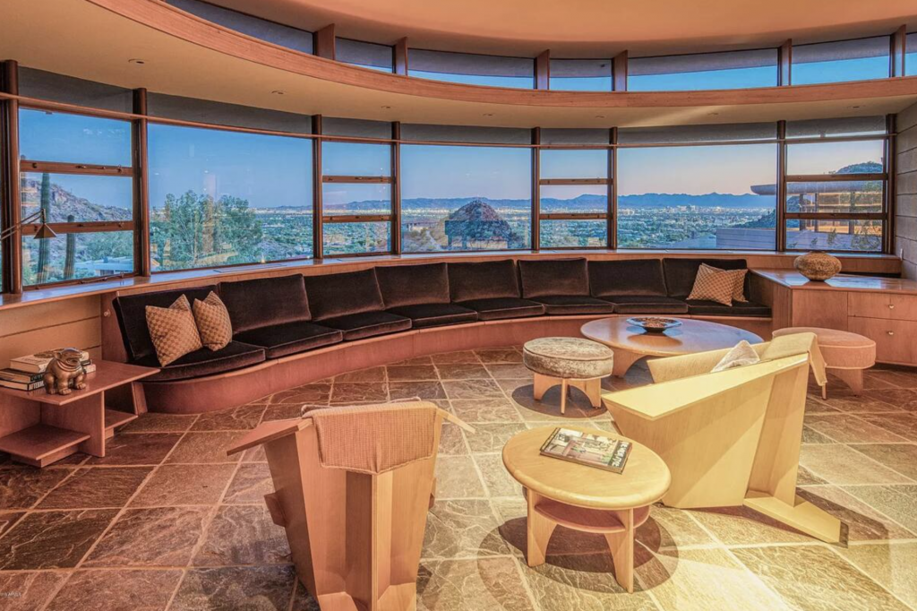 Circular Sun House, de Frank Lloyd Wright, a la venta