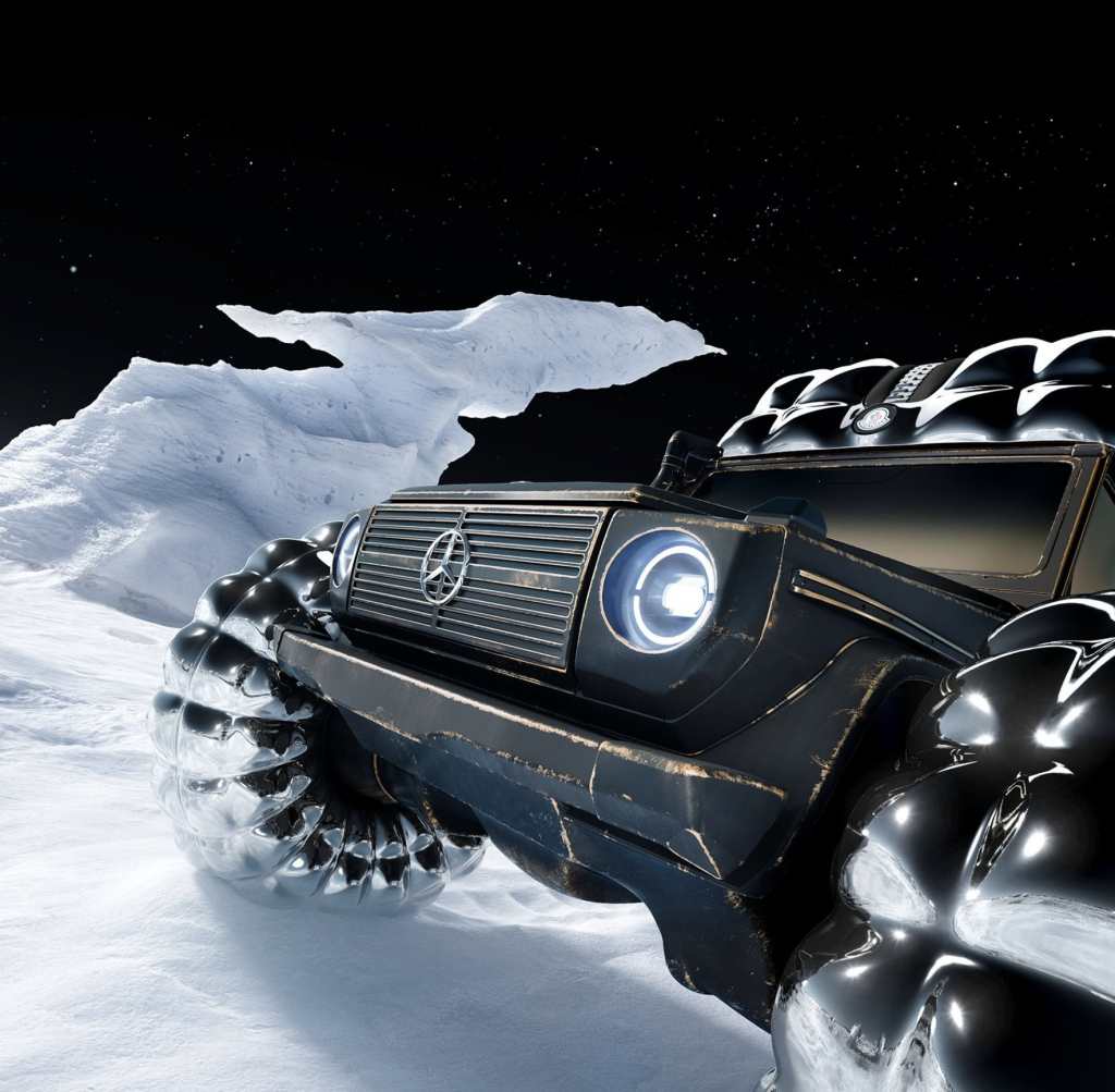 El coche de Mercedes-Benz y Moncler para descubrir un nuevo universo