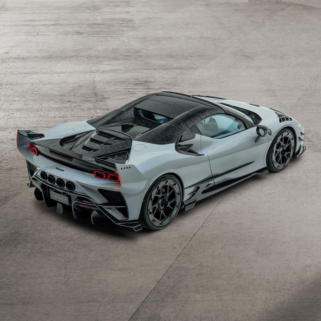 Mansory hace del Ferrari SF90 Spider un sueño