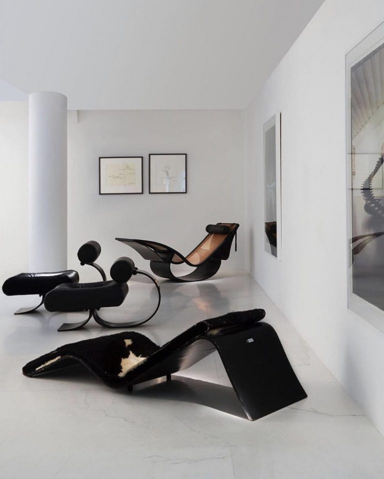 El sofisticado negro se mete de nuevo en la decoración