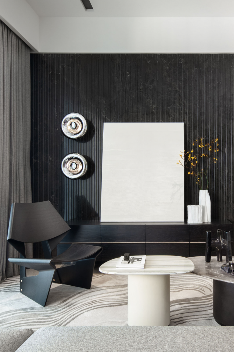 El sofisticado negro se mete de nuevo en la decoración