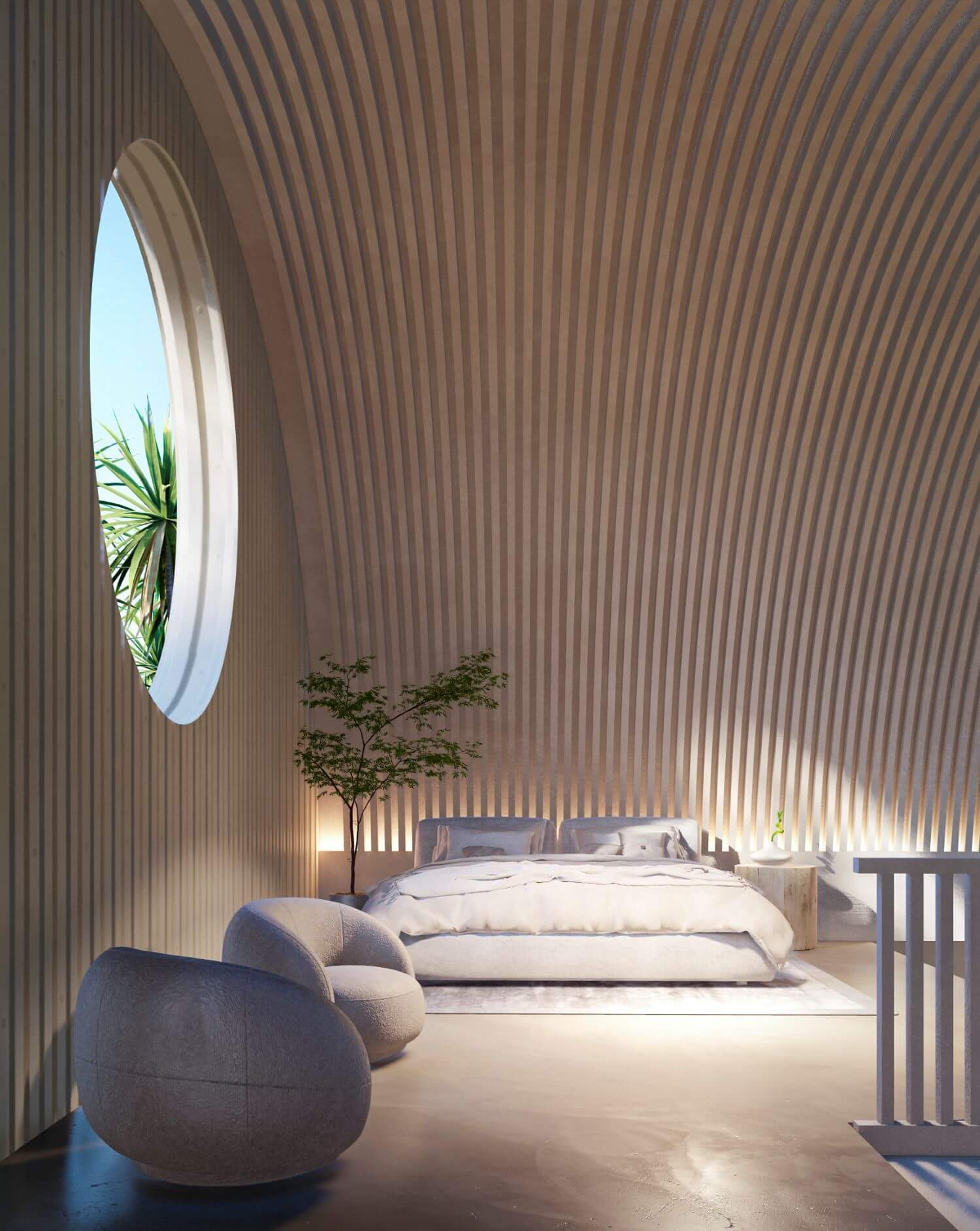 Stone Sleeping House, el diseño minimalista de Veliz Arquitectos