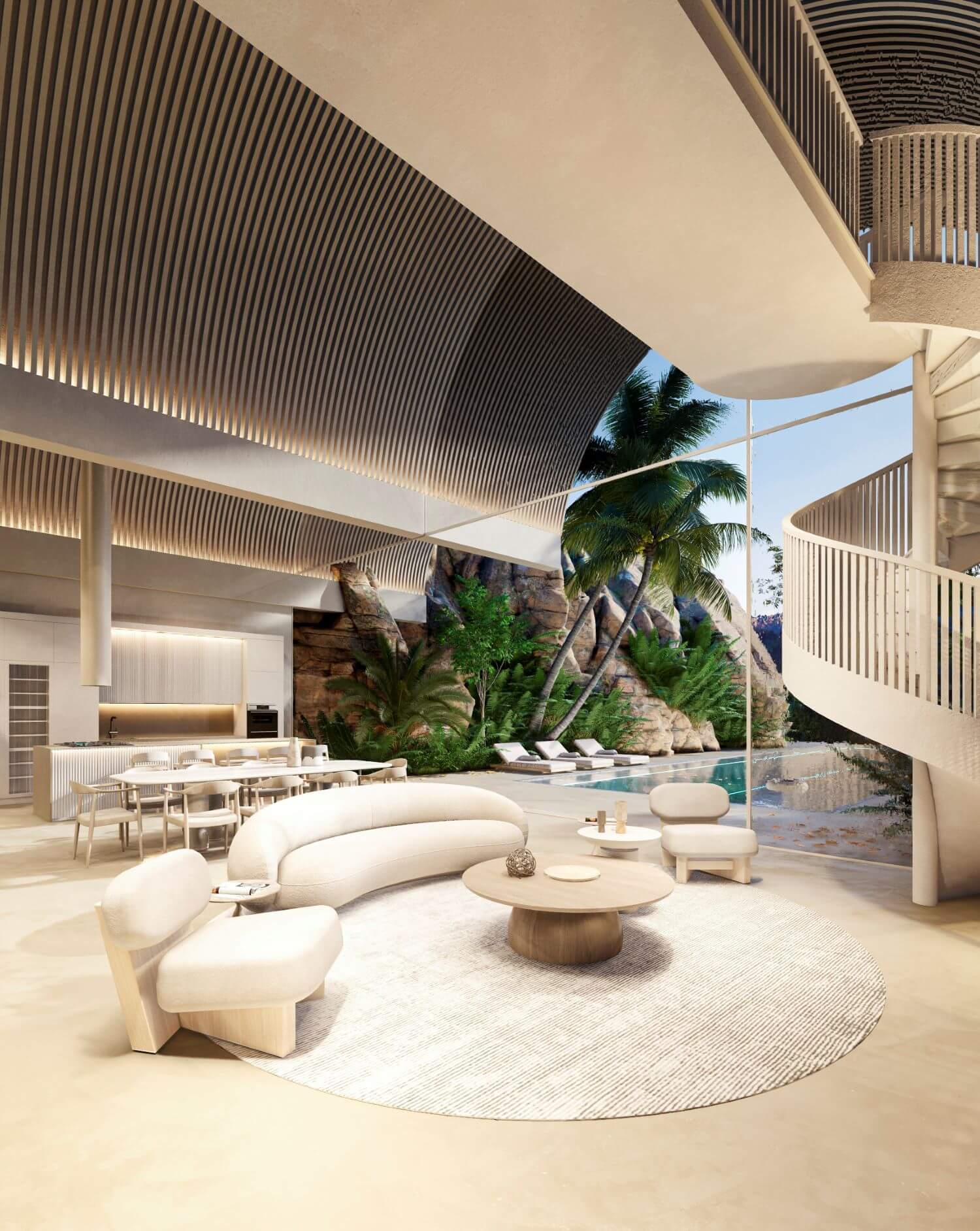 Stone Sleeping House, el diseño minimalista de Veliz Arquitectos