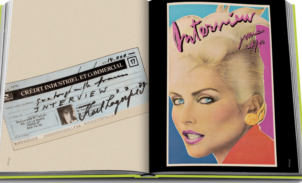 Andy Warhol y su obra en formato revista llamada 'Interview'