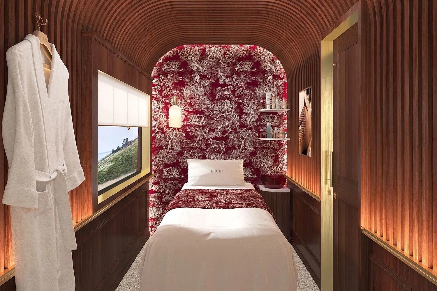 Dior presenta su spa a bordo del Belmond Royal Scotsman