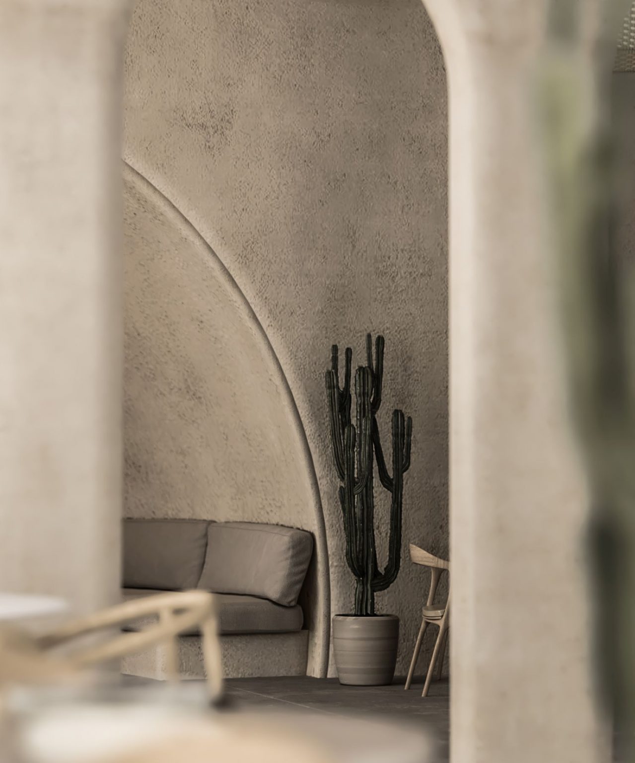 El Cairo nos sorprende con este nuevo y minimalista restaurante