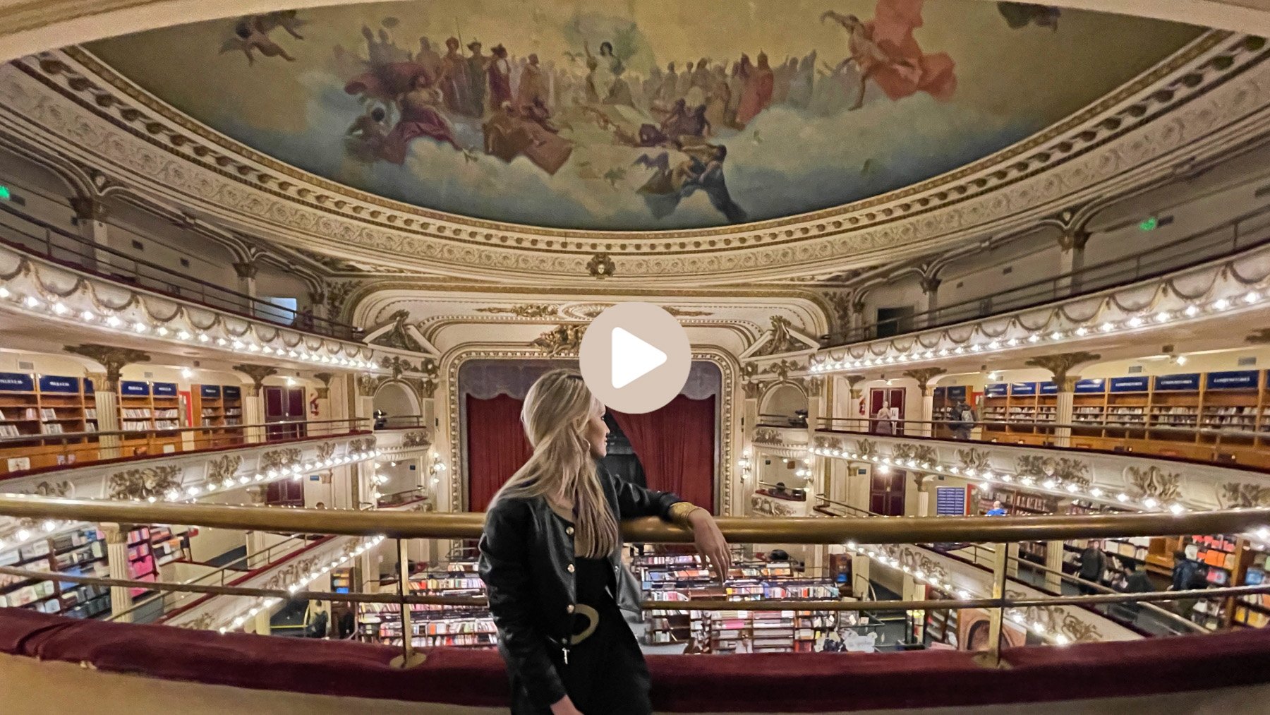 Visitamos el Ateneo Grand Splendid, la librería más bonita del mundo