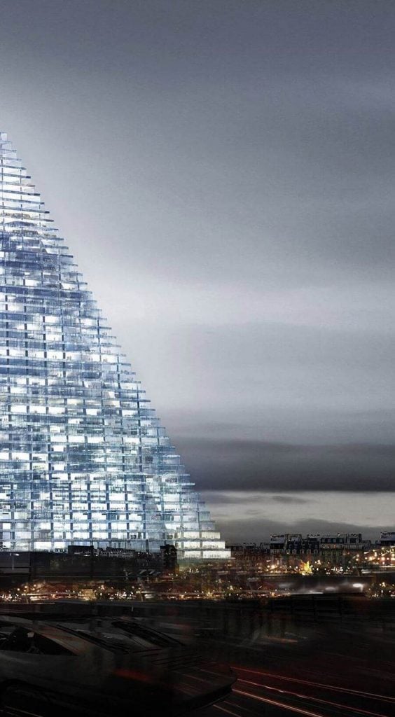 París da la bienvenida a un nuevo rascacielos con forma piramidal