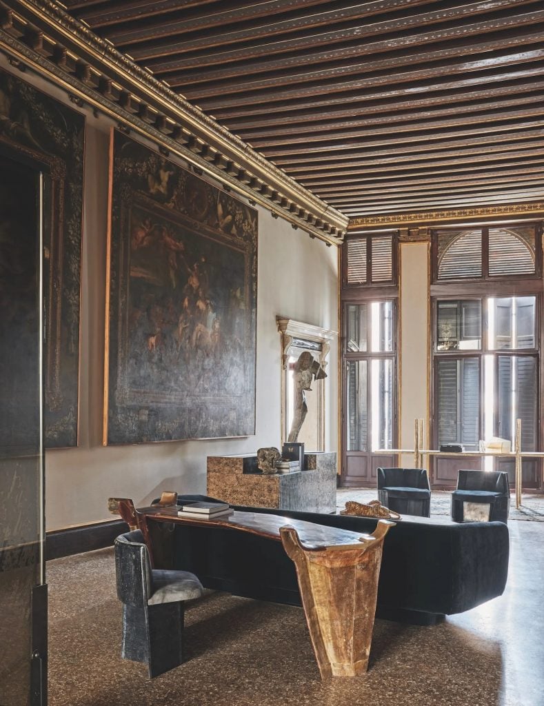 La reforma del Palazzo Giustinian Lolin de Venecia por Vincenzo De Cotiis