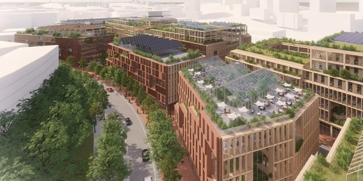 La ciudad de madera en Suecia que hace honor a la sostenibilidad