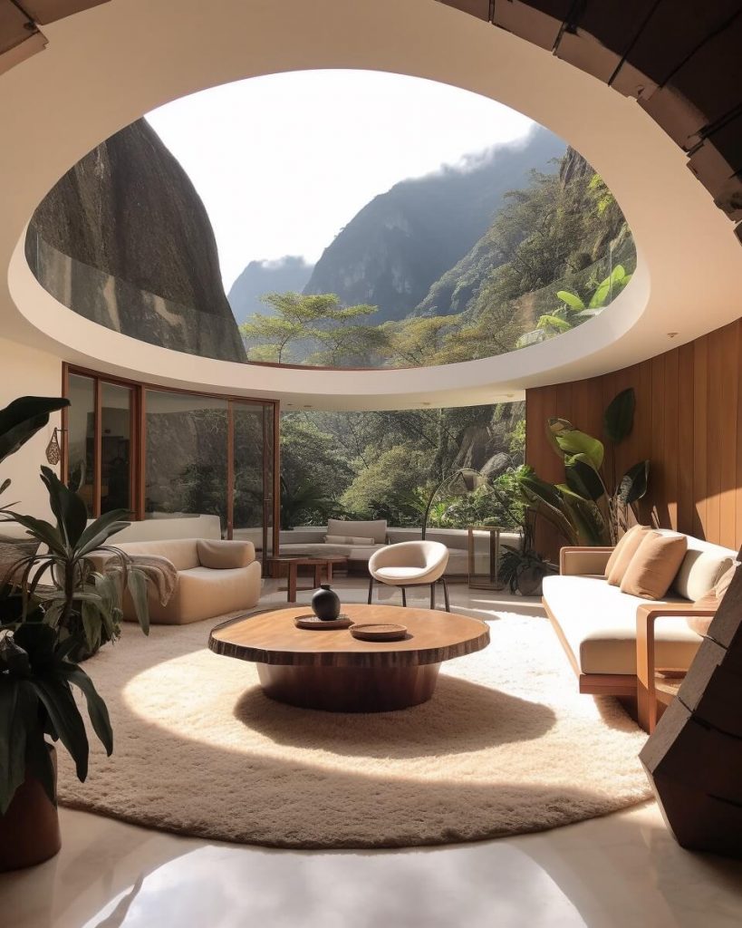 Las villas en las montañas de Perú inspiradas en círculos