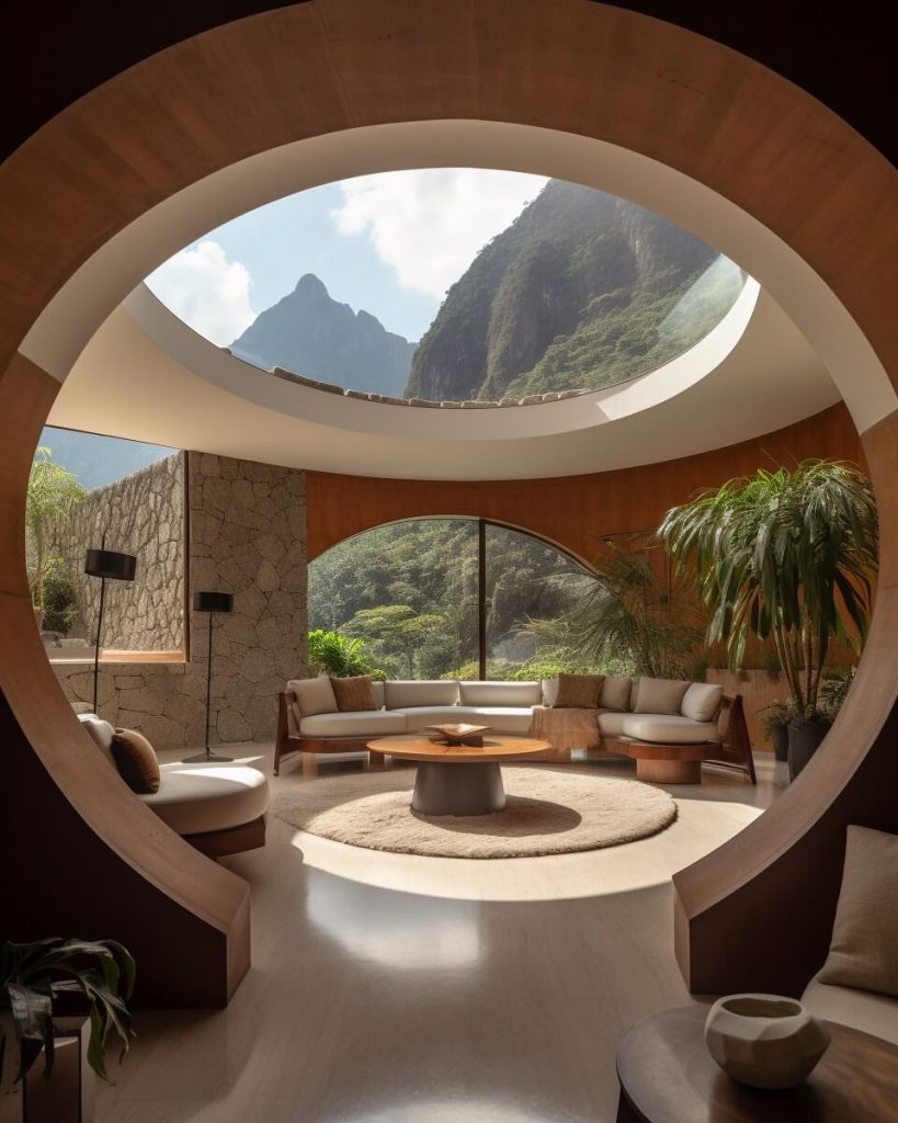 Las villas en las montañas de Perú inspiradas en círculos