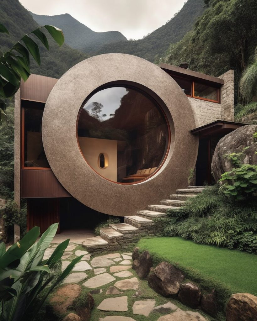 Las villas en las montañas de Perú inspiradas en círculos