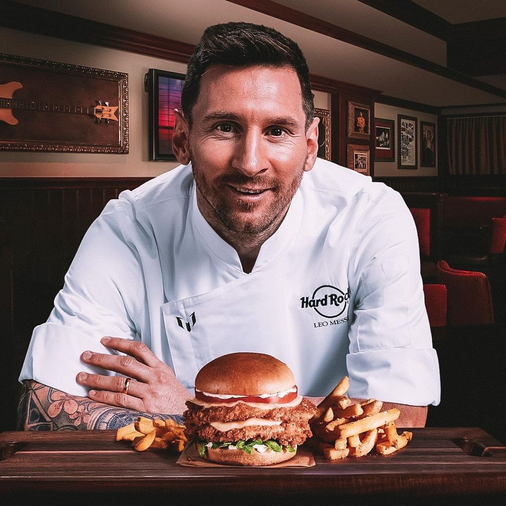 Así es el sándwich diseñado por Messi que solo podrás comer en 3 ...