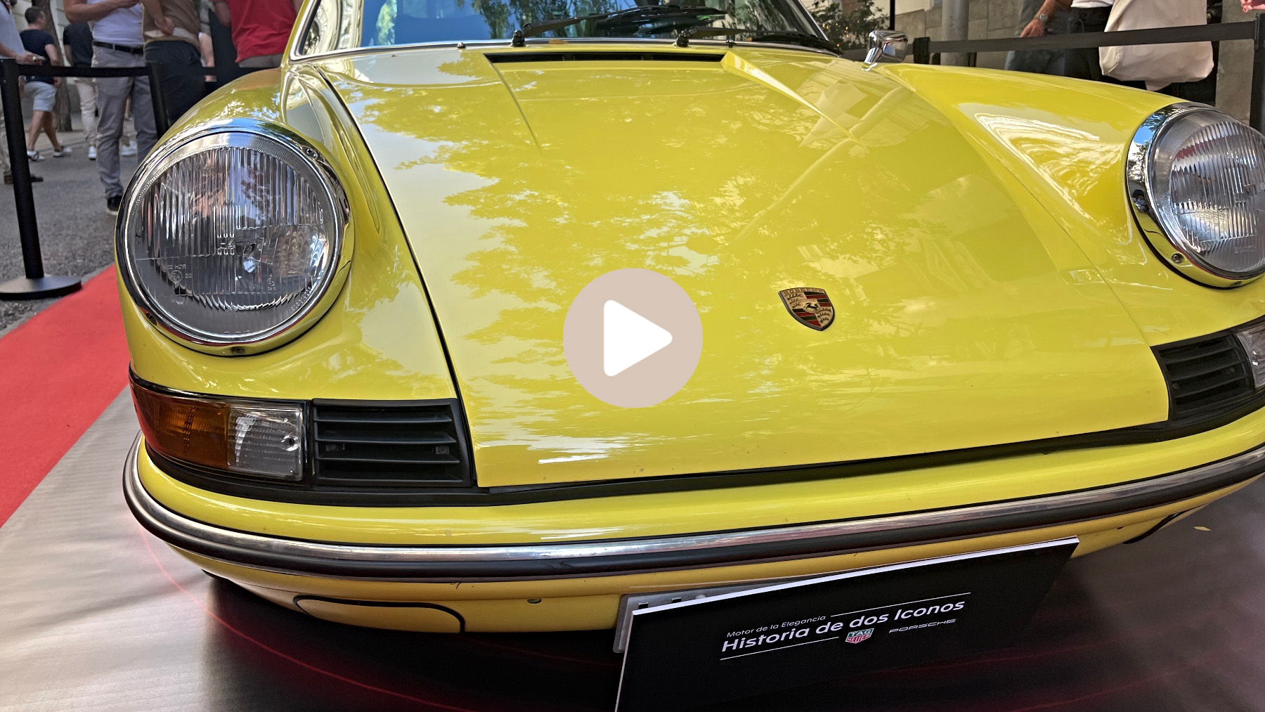Así ha sido la exposición en Madrid de históricos de Porsche y TAG Heuer