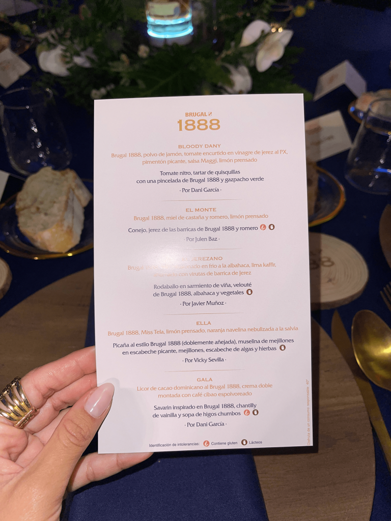 Brugal 1888 y cuatro chefs de la alta cocina crean un menú degustación
