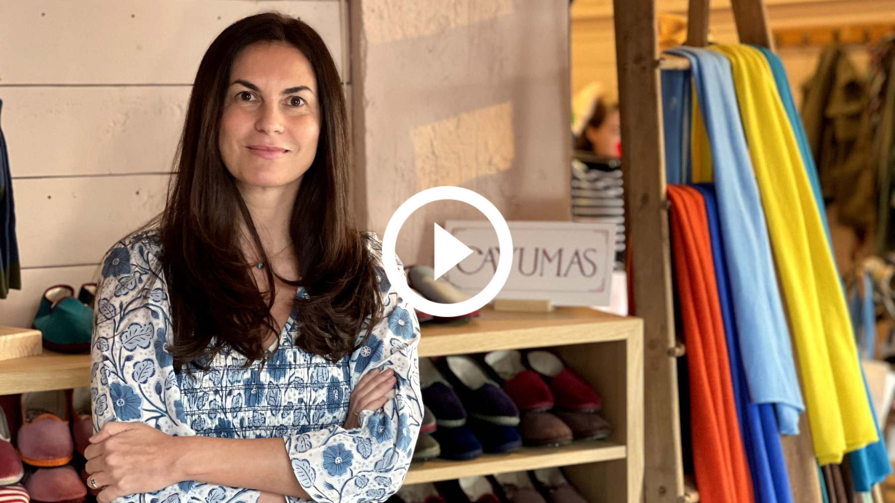 Ana Cerrato, fundadora de Cayumas:"Vendíamos en los armarios de casa"