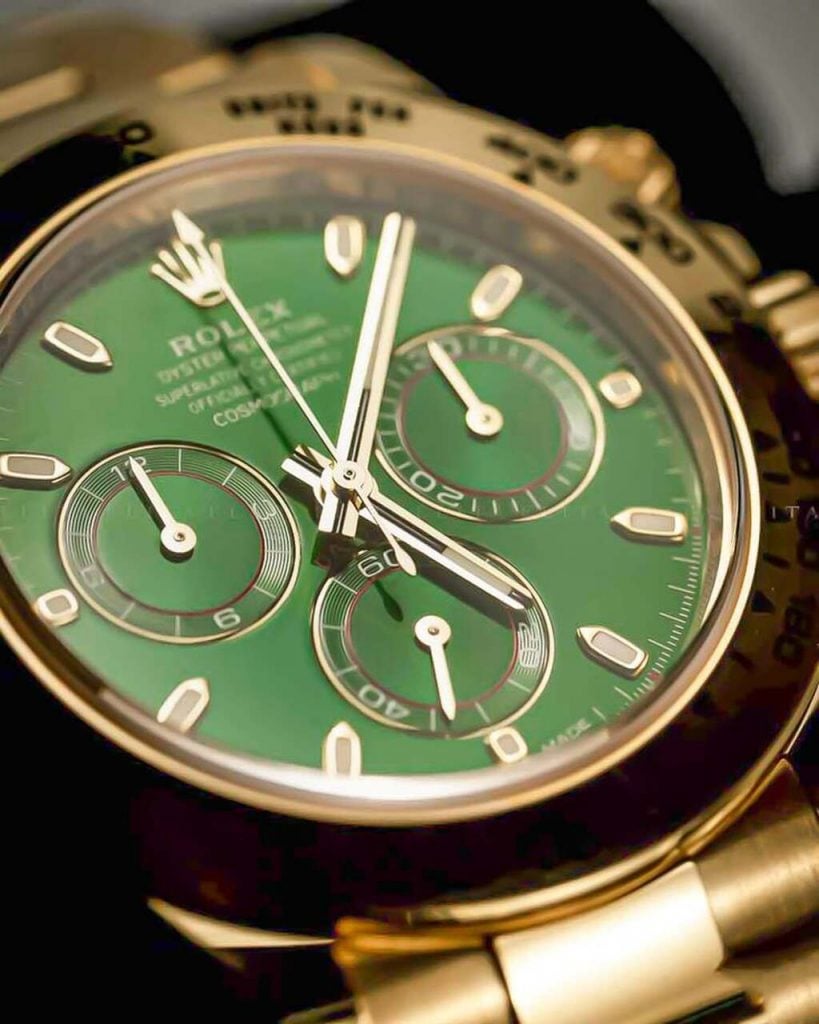 Los relojes verdes son absoluta tendencia en la alta relojería