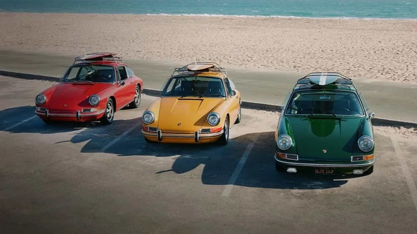 Así son las exclusivas tablas de surf de Porsche X Almond Surfboards