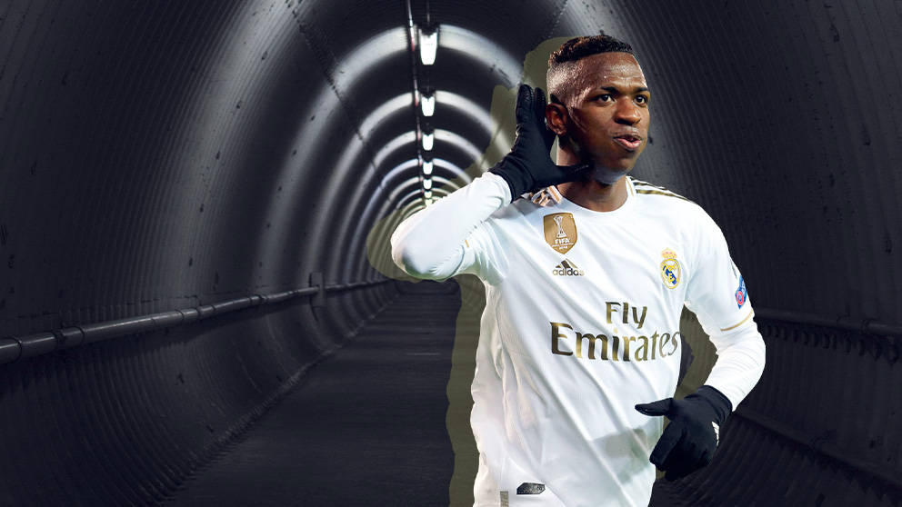 Vinicius sale del túnel
