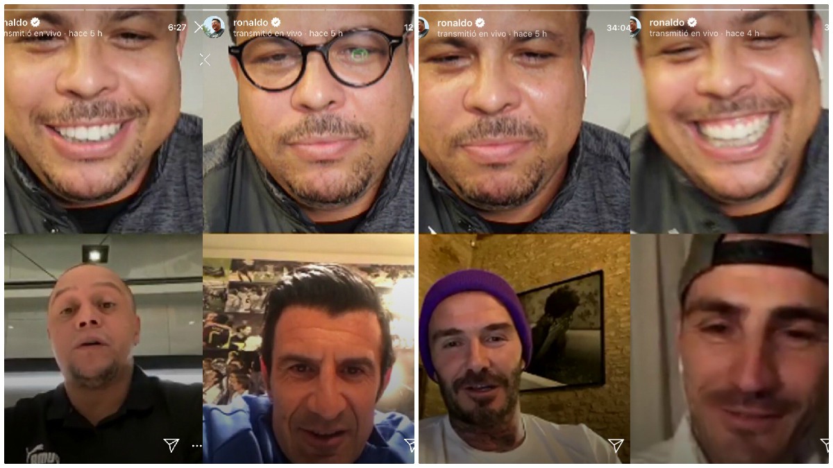 Los Mejores Momentos Del Reencuentro Virtual De Los Galácticos