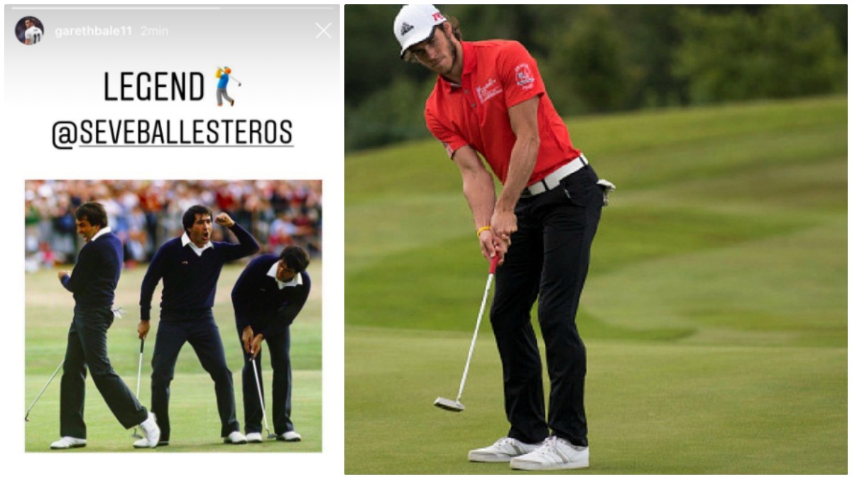 Gareth Bale sigue a lo suyo: domingo pensando en golf