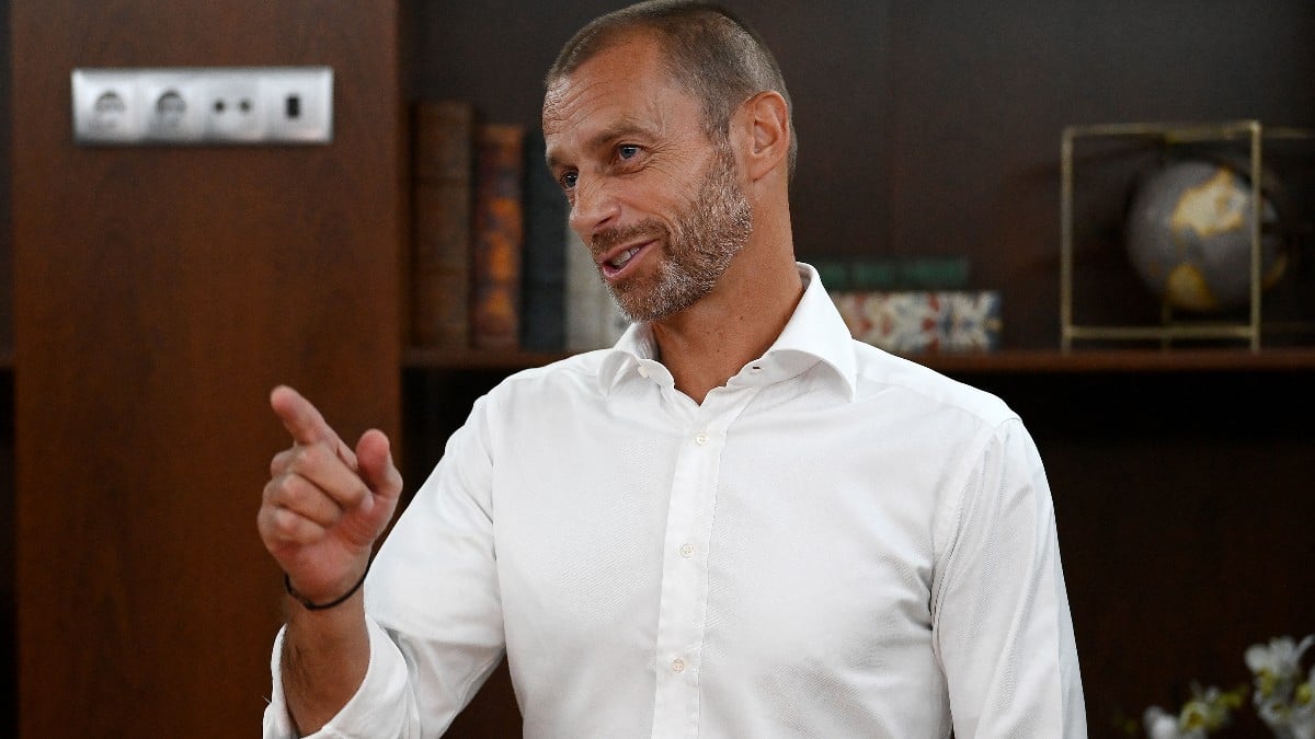 Ceferin, presidente de la UEFA, se pone chulito: "No me importaría que ...