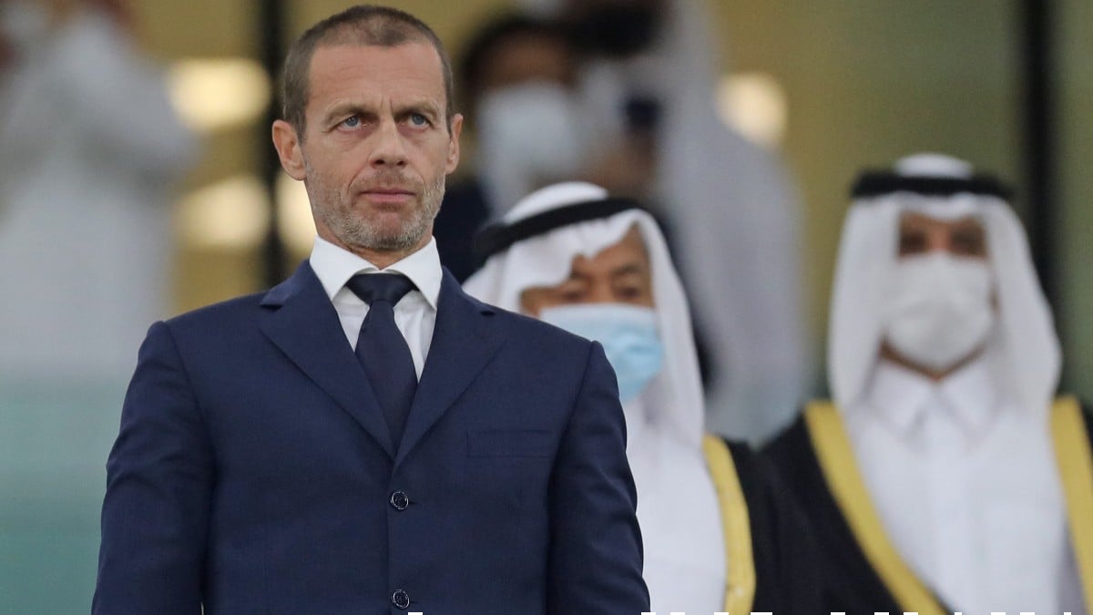 Ceferin vuelve a atacar a Real Madrid, Barcelona y Juventus por la ...