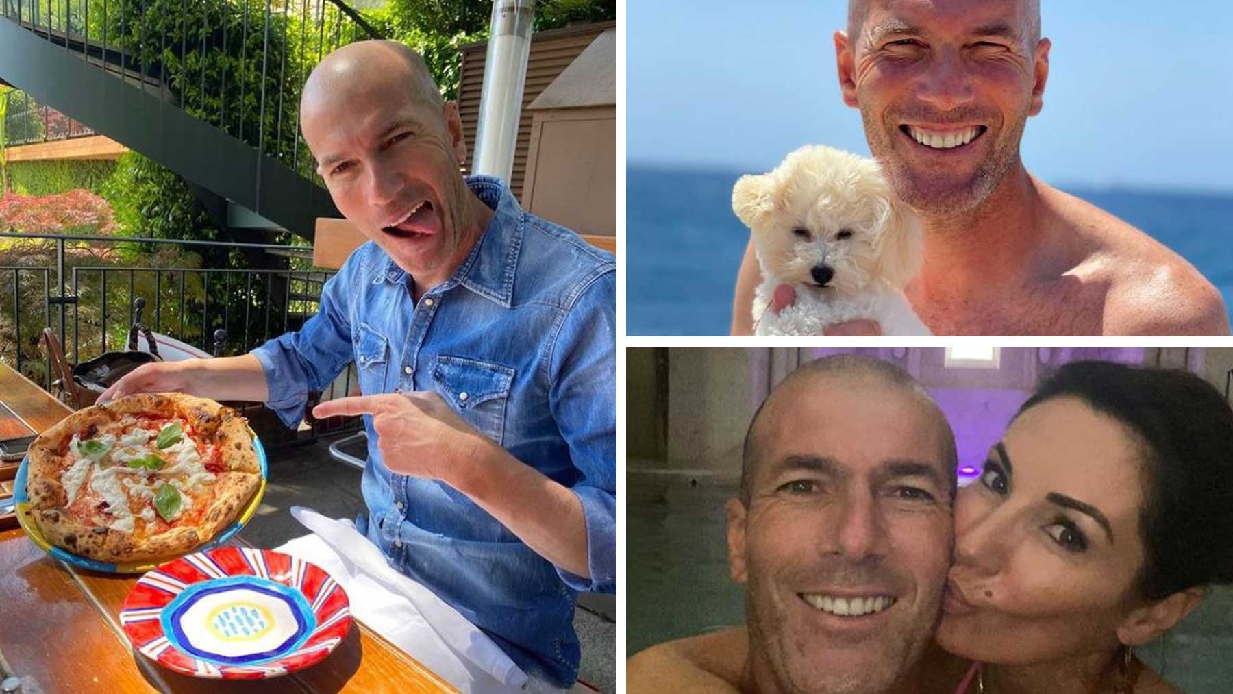 Pizzas, viajes y pádel: así vive el 'nuevo Zidane'