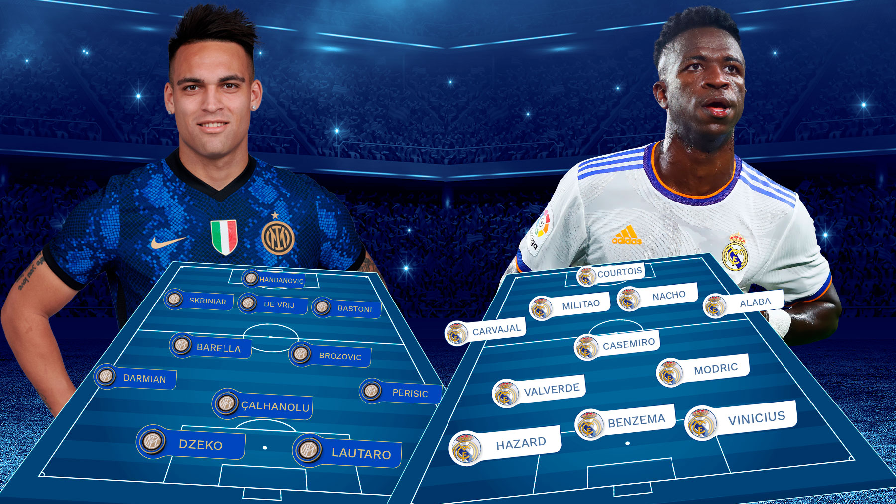 Inter de Milán - Real Madrid: Vinicius ilumina la Champions League