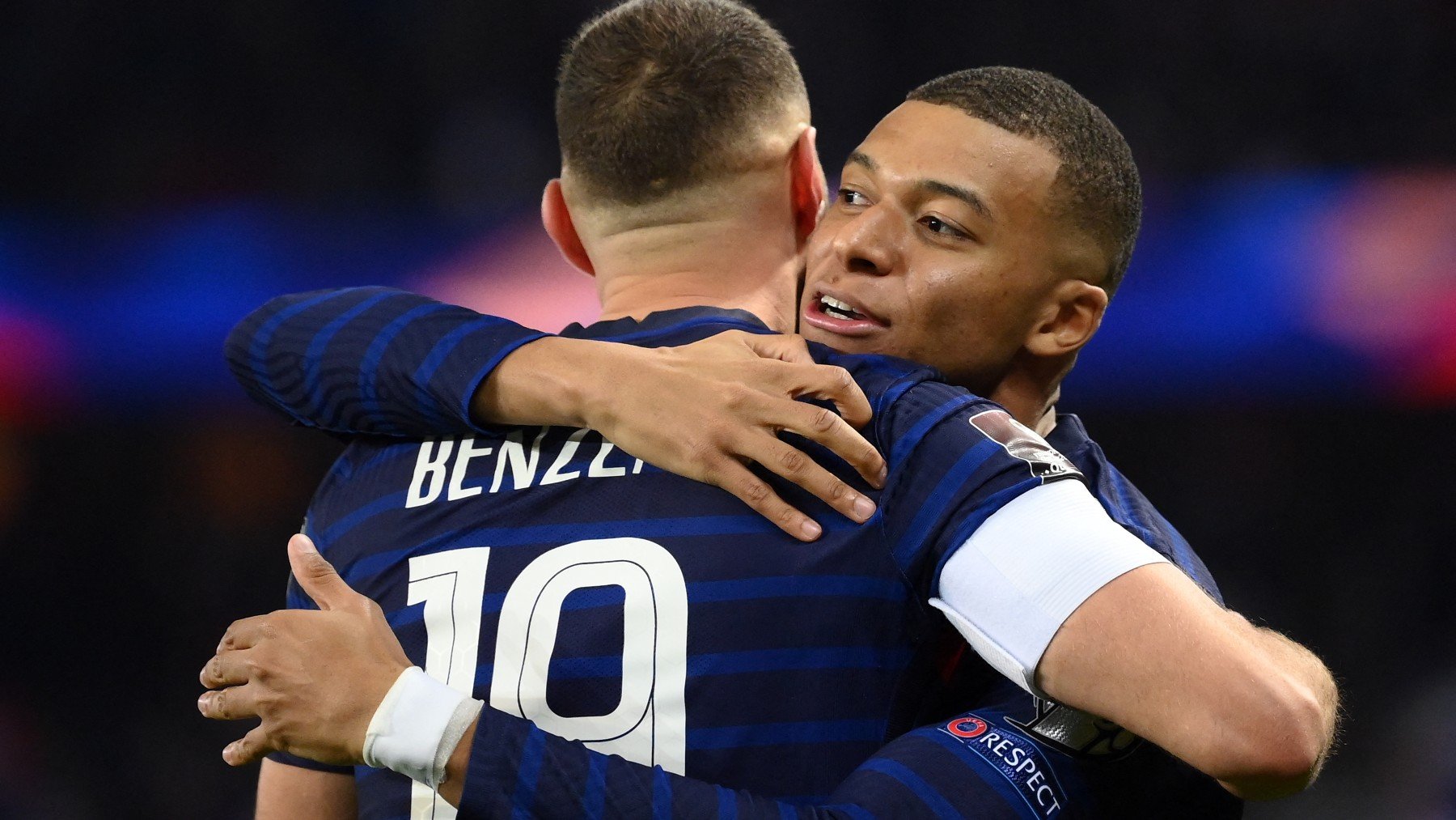 Benzema y Mbappé, conexión total