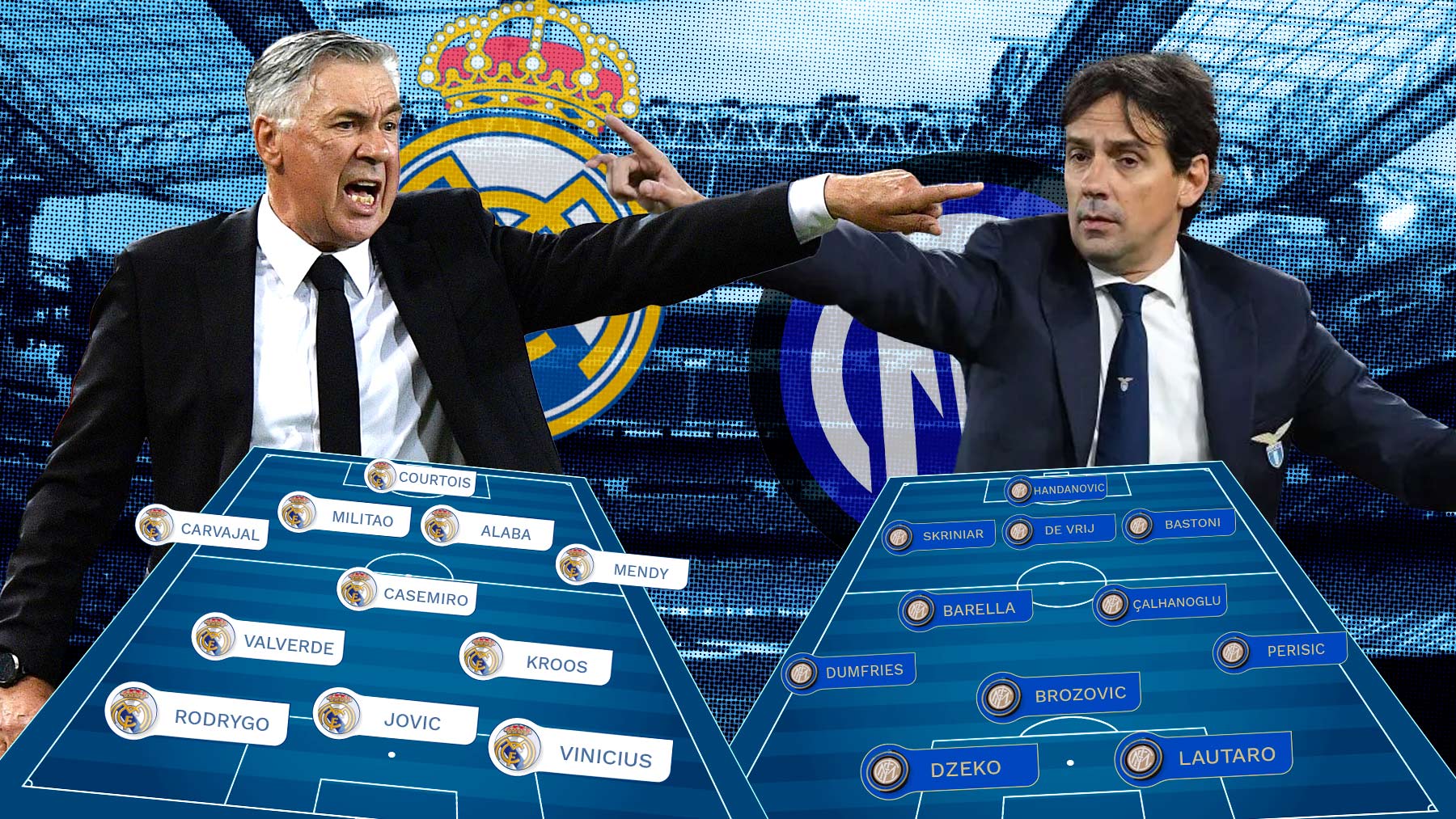 Real Madrid - Inter: la Champions es lo primero