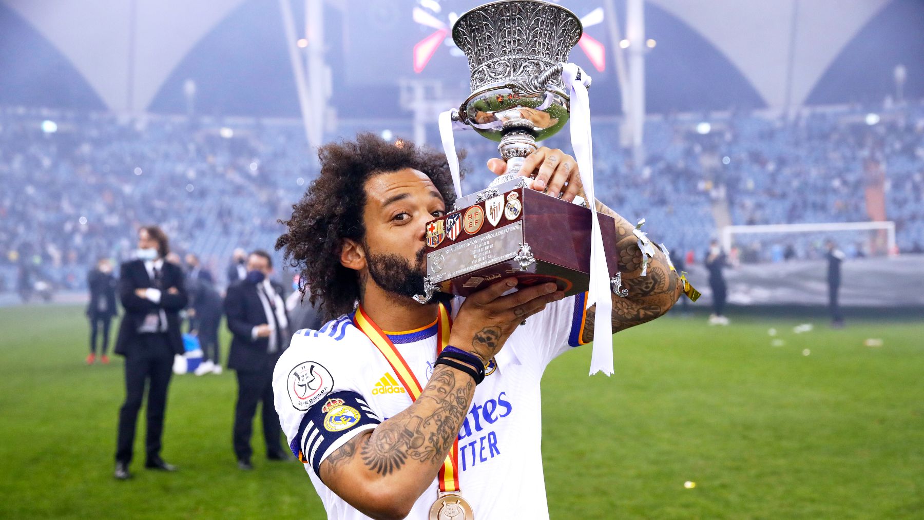 Marcelo: "Me gustaría retirarme en el Madrid pero yo no decido"