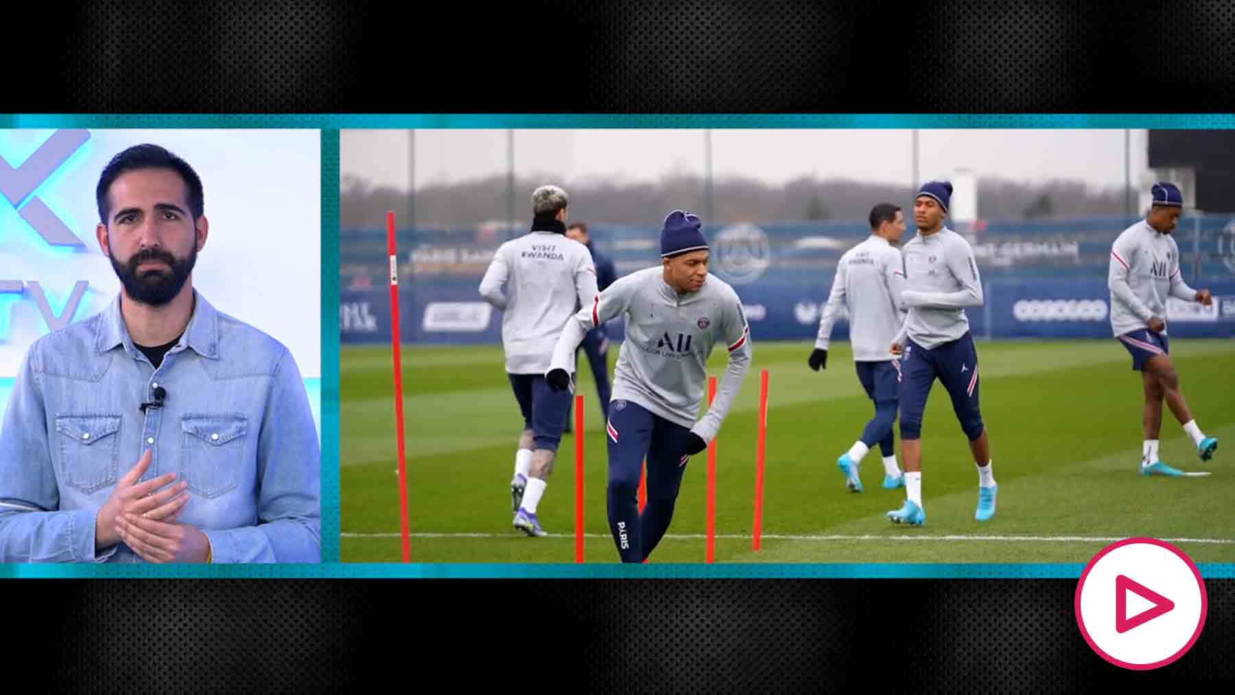 Alineación oficial del PSG contra el Real Madrid en el partido de la ...